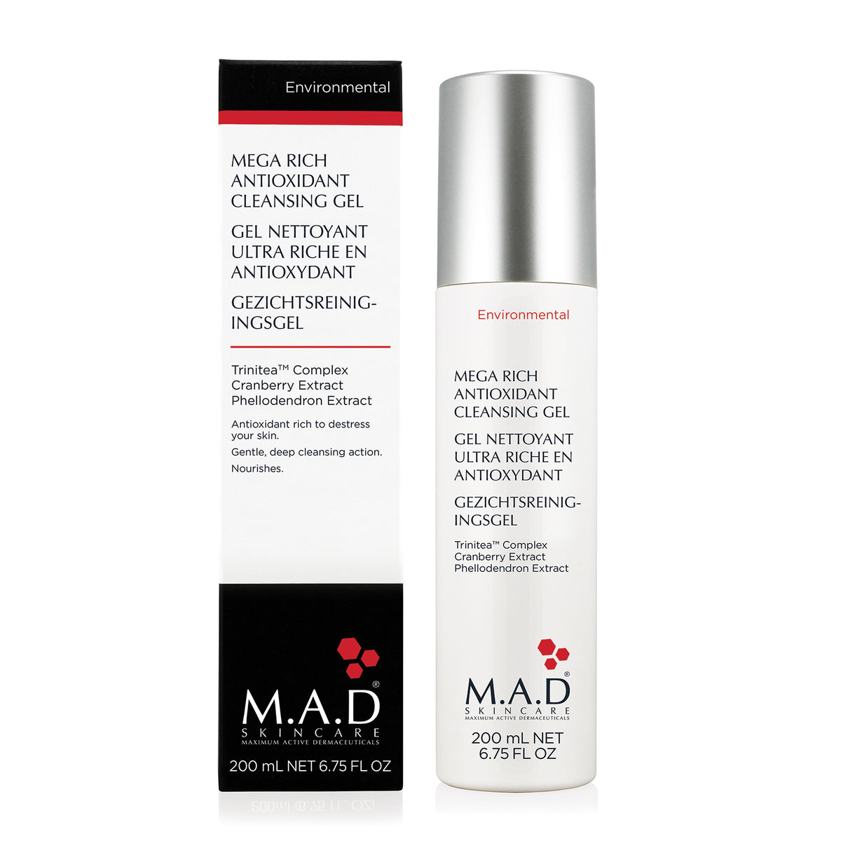 Mega rich antioxidant cleansing gel / Gel nettoyant ultra riche en ant ...